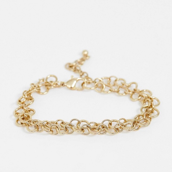 ASOS | Jewelry | Asos X Glamorous Vintagestyle Gold Chain Bracelet ...